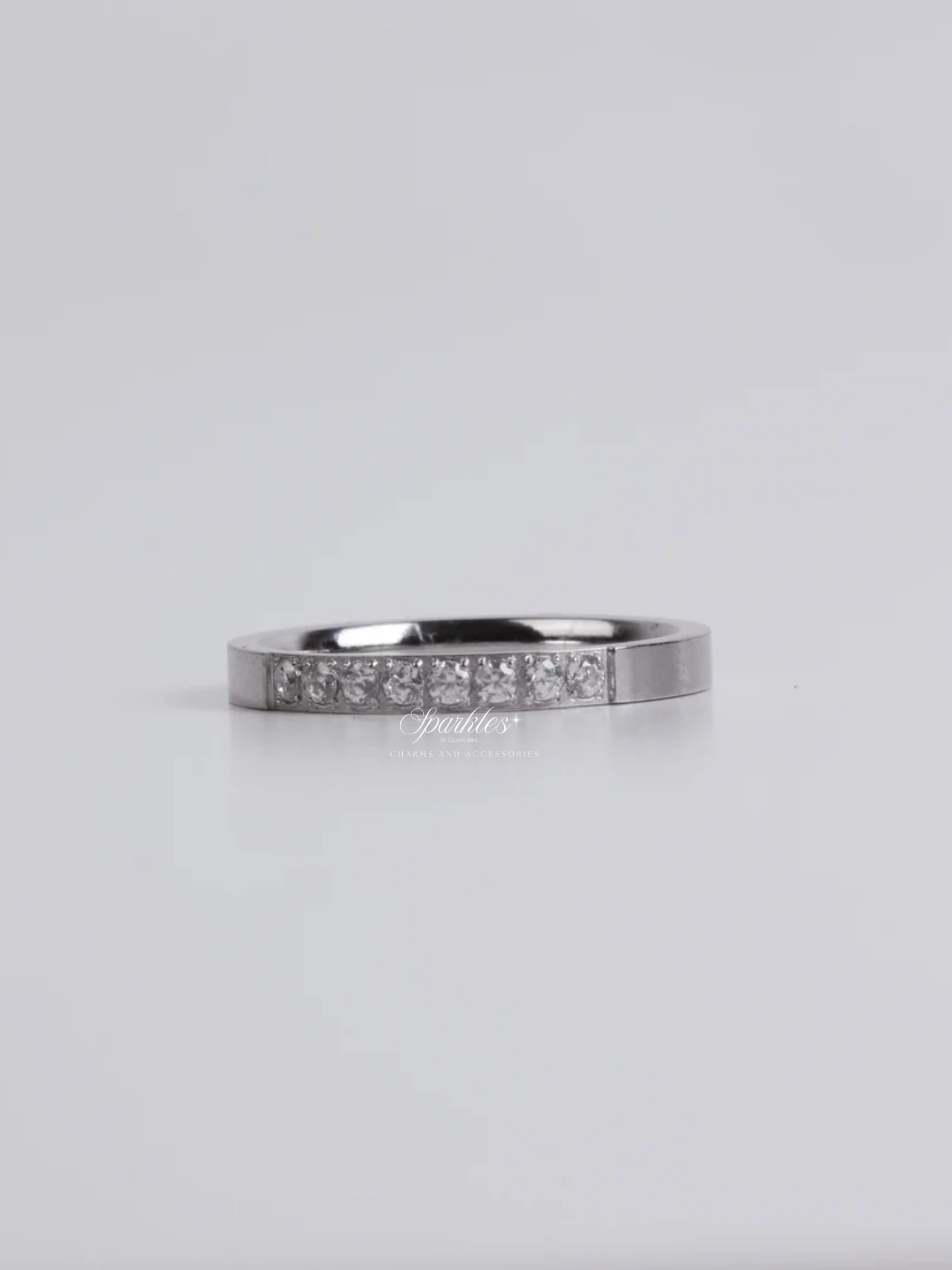 Fiona Silver Ring with sizes – Sparkles by Olivia Manila
